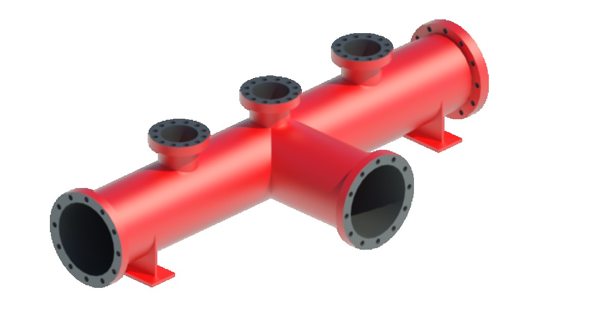 Manifolds. High pressure piping. Pipes | Autodesk Community Gallery