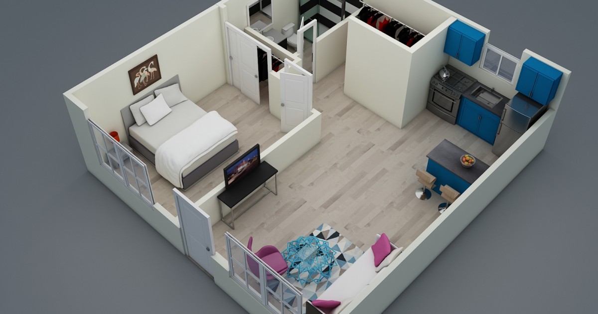 3D floor plans | Autodesk Community Gallery