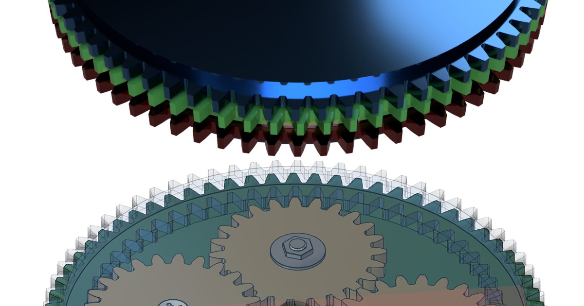 Pancake Differential Gear | Autodesk Community Gallery