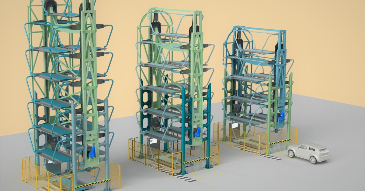Rotary Parking System | Autodesk Community Gallery