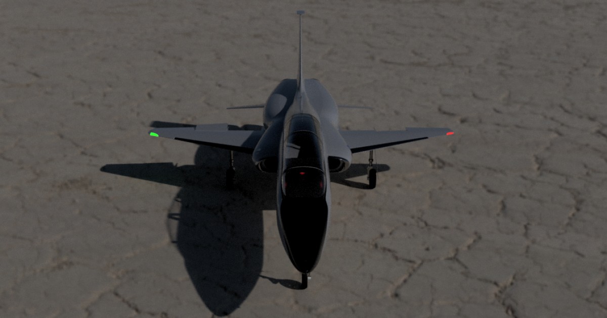 T-38 Supersonic Jet Trainer Aircraft | Autodesk Community Gallery