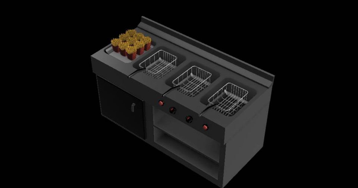 Kitchen Fryer | Autodesk Community Gallery