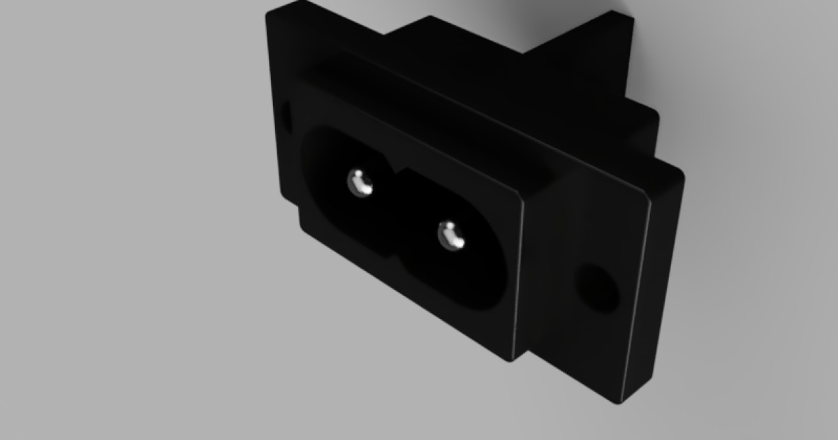 AC Power Socket 2 Pin | Autodesk Community Gallery
