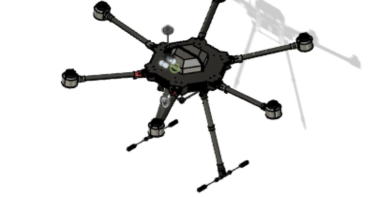 Hexacopter | Autodesk Community Gallery