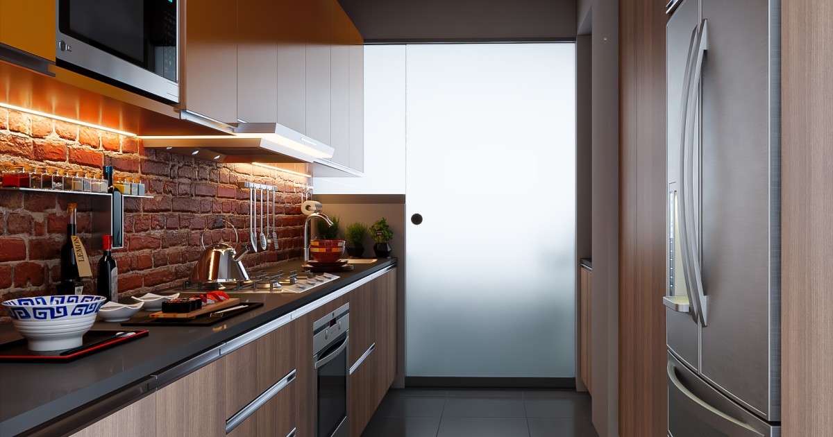 Main kitchen and camera shots with depth of field. | Autodesk Community ...