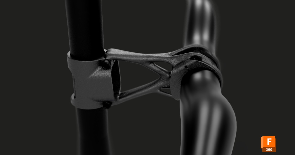 lightweight road bike stem - Generative Design Fusion 360 | Autodesk ...