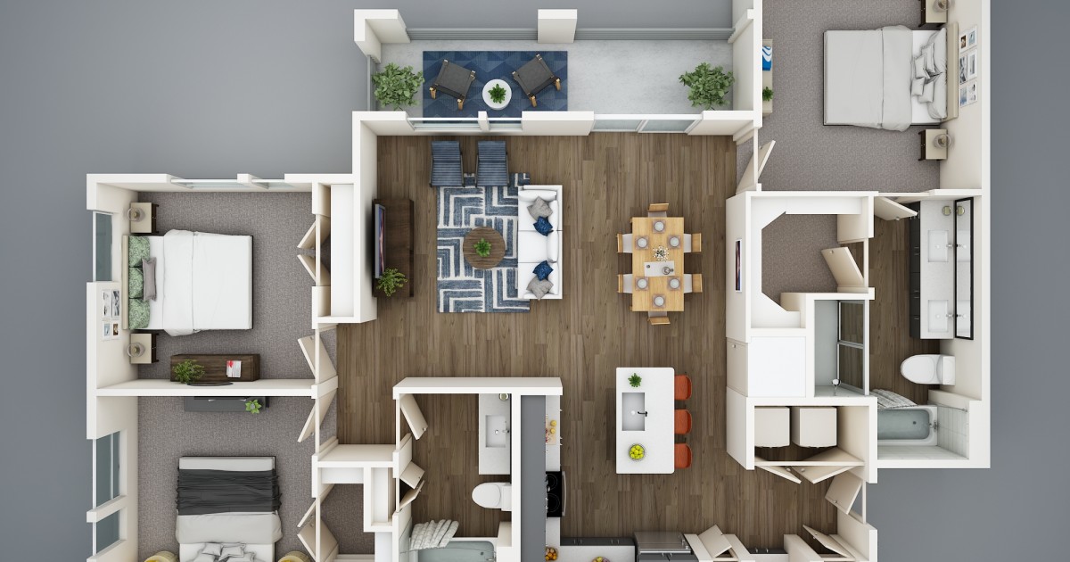 3D floor plan | Autodesk Community Gallery