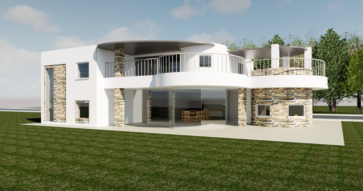 Modern Circle Home | Autodesk Community Gallery