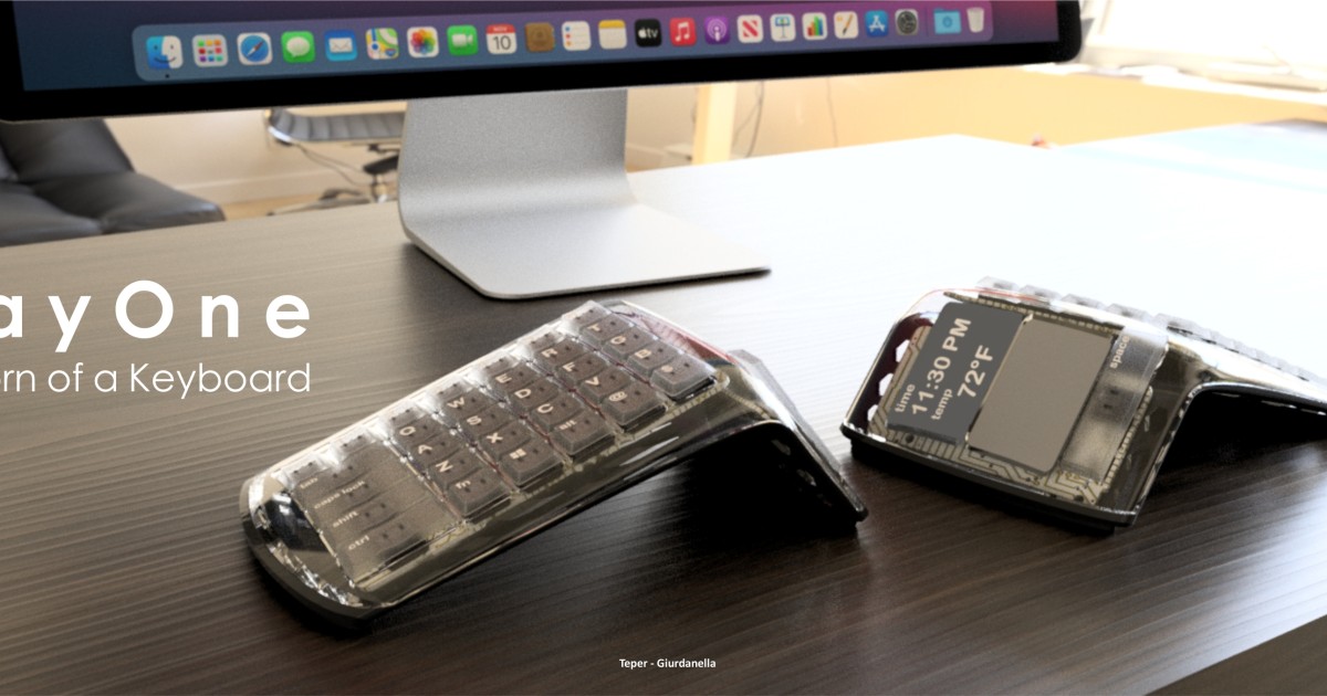 SPLIT WIRELESS KEYBOARD | Autodesk Community Gallery