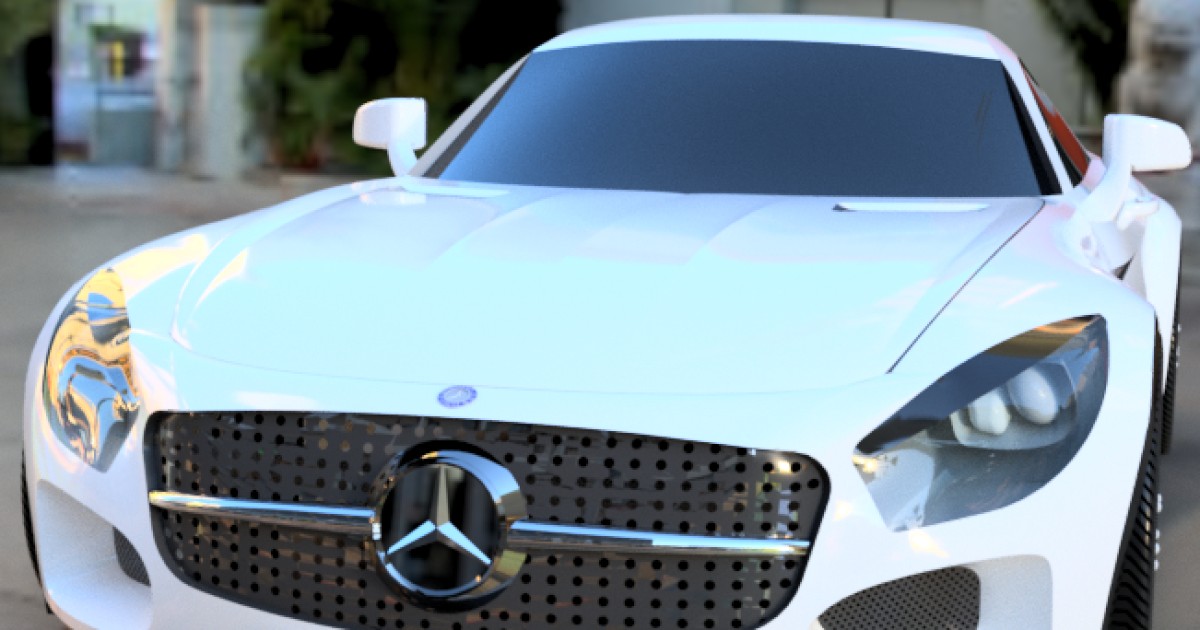 Mercedes Benz AMG GT | Autodesk Community Gallery