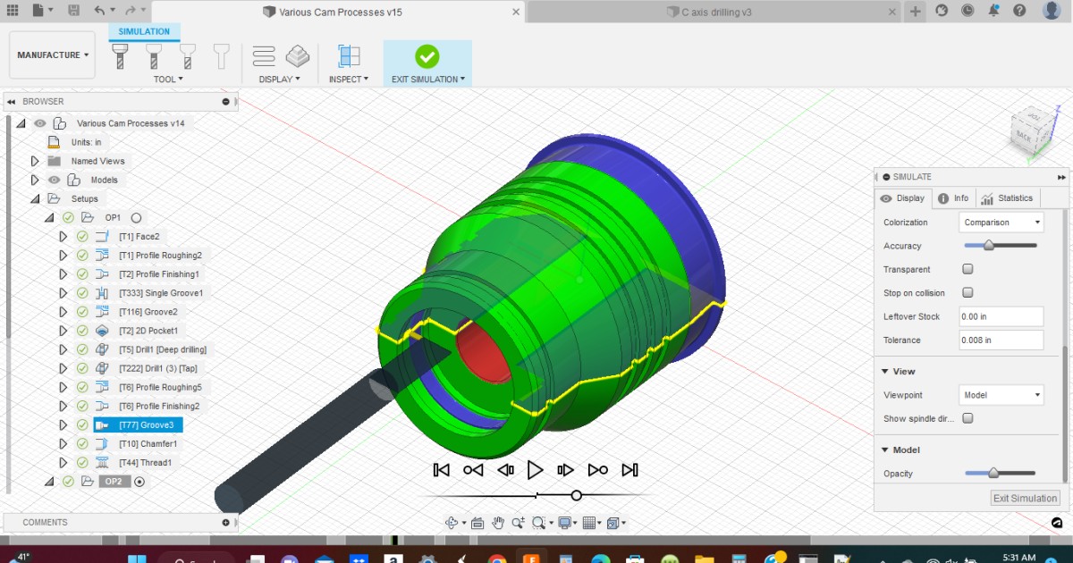 Various Cam Processes | Autodesk Community Gallery