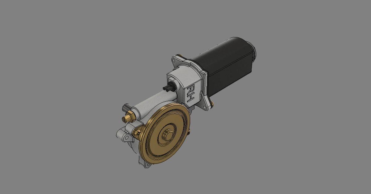 Denso DC Motor | Autodesk Community Gallery
