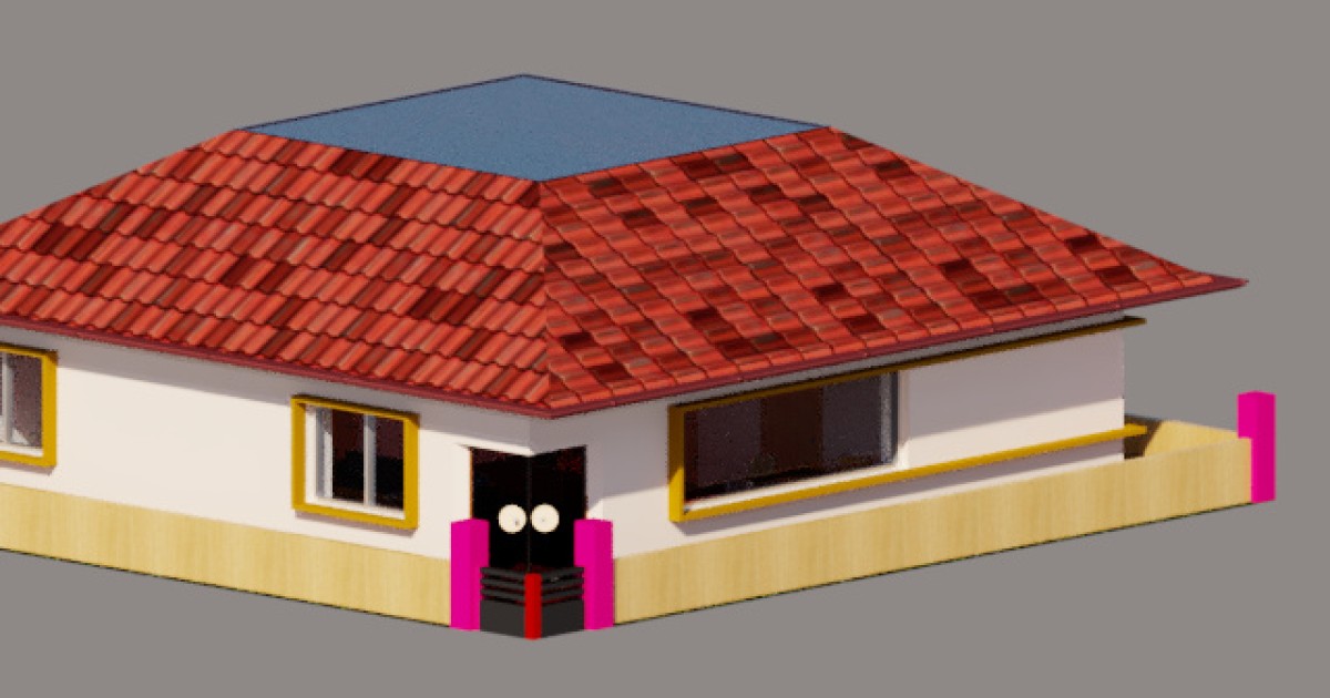 MY FIRST SIMPLE HOUSE - BEGINNER | Autodesk Community Gallery