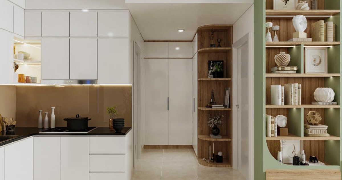 Summary of the most comfortable and modern apartment kitchen designs ...
