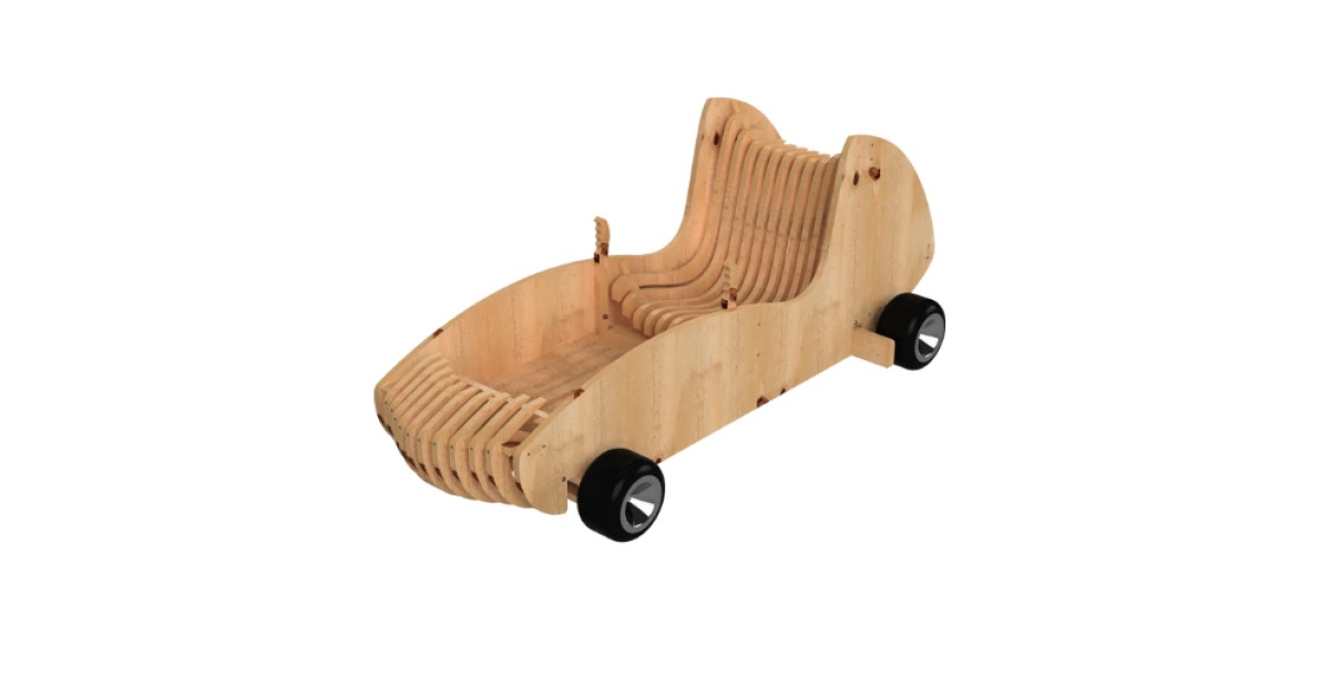 Flat Pack Gravity Go Kart | Autodesk Community Gallery