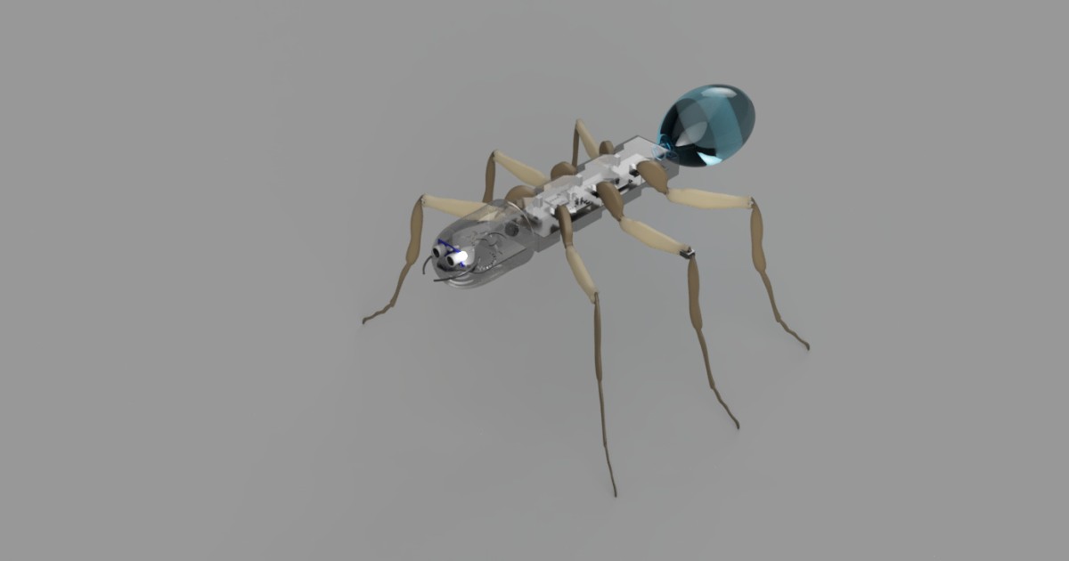 Robot Ant - Swarm Robotics | Autodesk Community Gallery