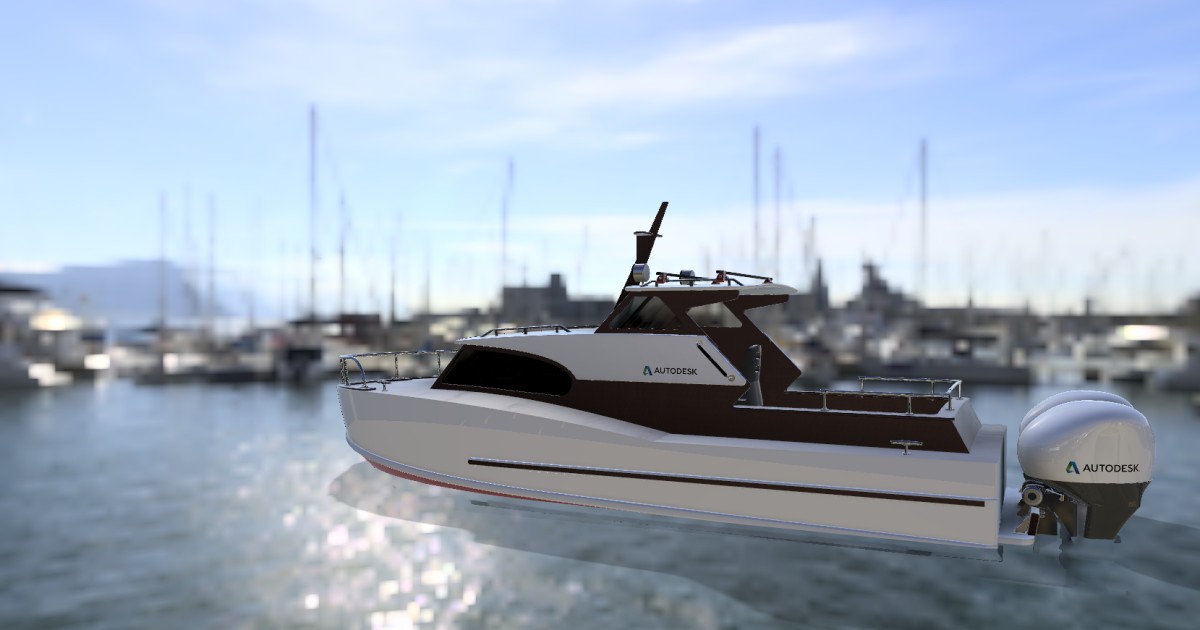 Fishing Boat | Autodesk Community Gallery
