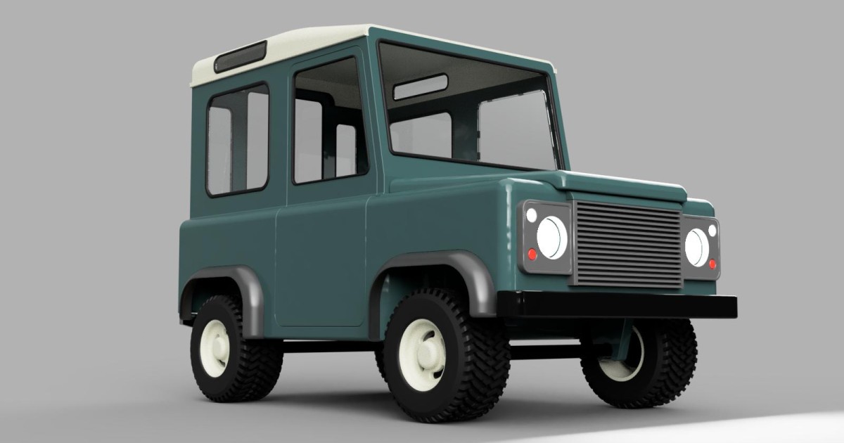 Land Rover Defender | Autodesk Community Gallery