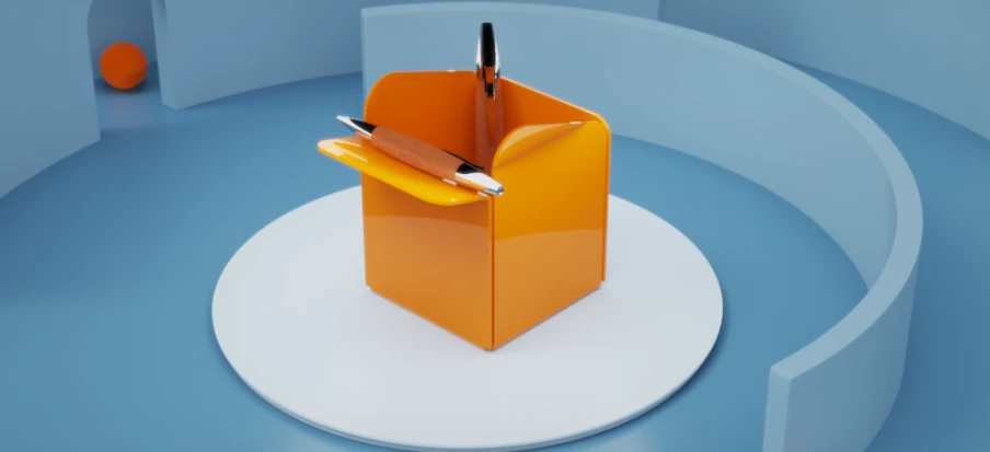 Foldy Pen Holder | Autodesk Community Gallery