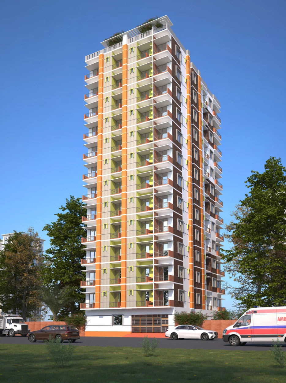 3D rendering of a backyard landscape | Autodesk Community Gallery