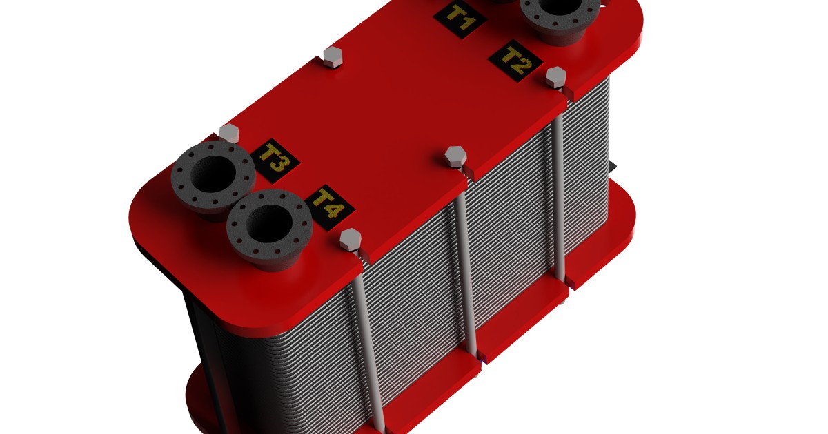 Plate Fin Heat Exchanger | Autodesk Community Gallery