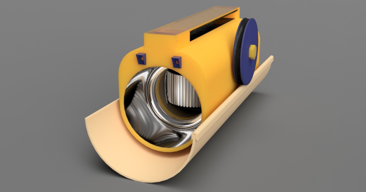 Automated Roof Gutter Cleaner | Autodesk Community Gallery