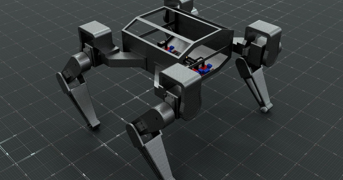 Quadruped Robot | Autodesk Community Gallery