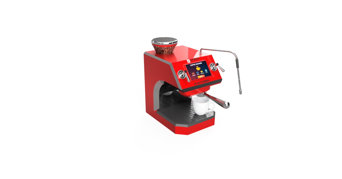 Concept Smart Coffee Machine | Autodesk Community Gallery