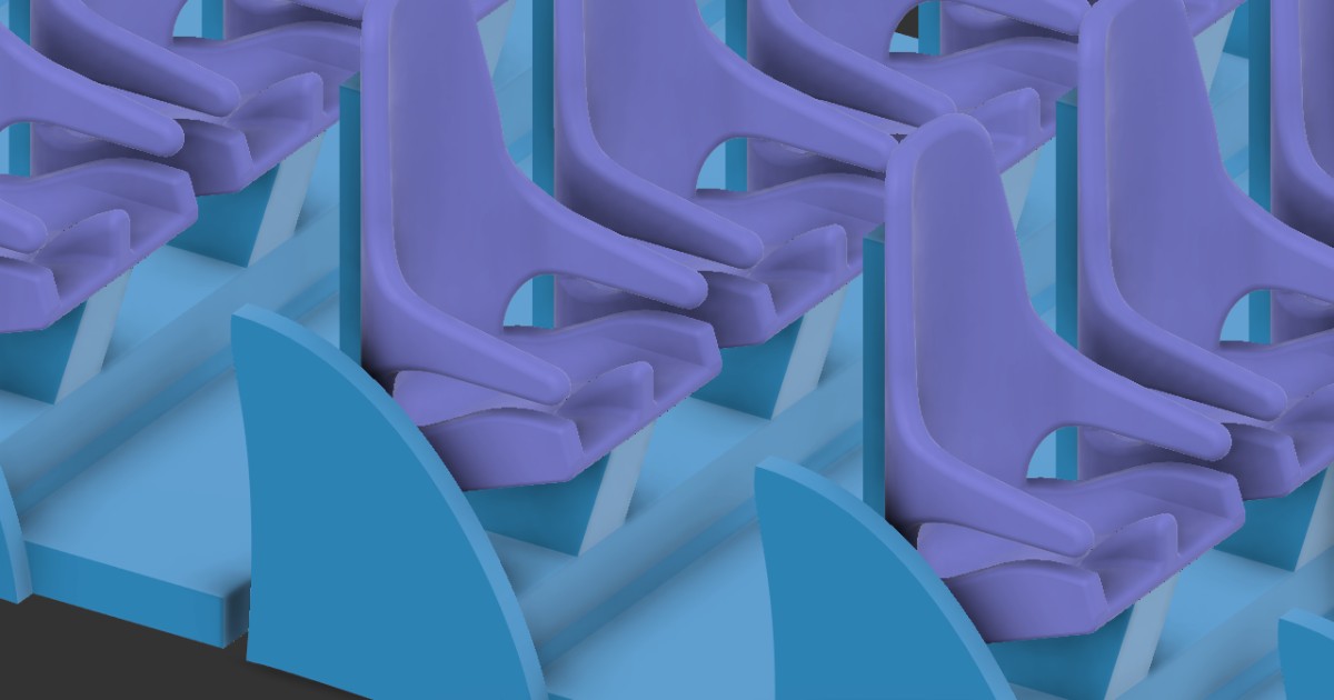 Mako Roller Coaster Train – SeaWorld | Autodesk Community Gallery