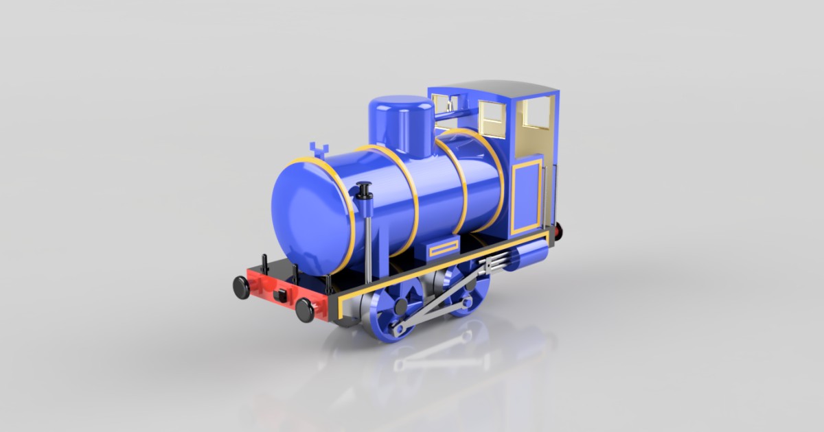 fireless steam locomotive | Autodesk Community Gallery
