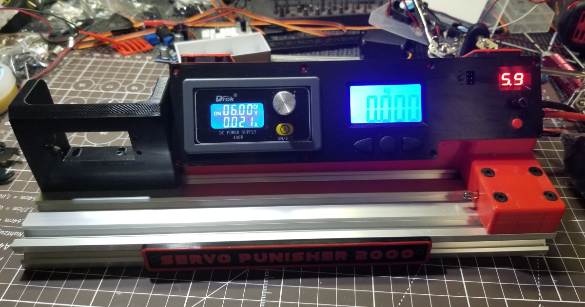 RC Servo Testing | Autodesk Community Gallery