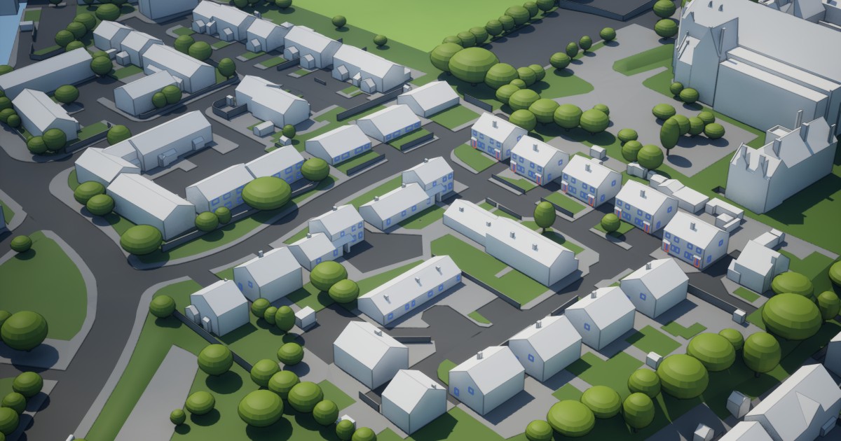 3D Site model with Cutbacks and Windows | Autodesk Community Gallery