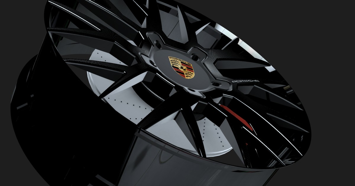 Porsche tire | Autodesk Community Gallery
