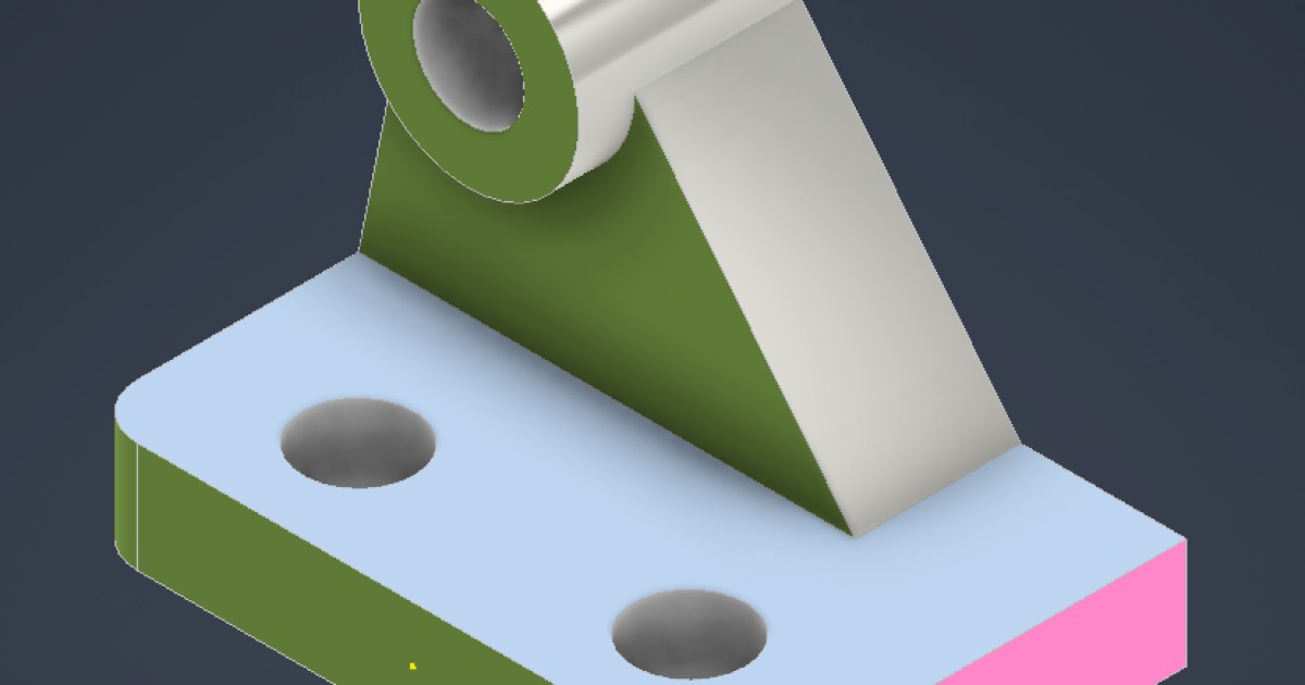 Orthographic Projection 3D Model | Autodesk Community Gallery