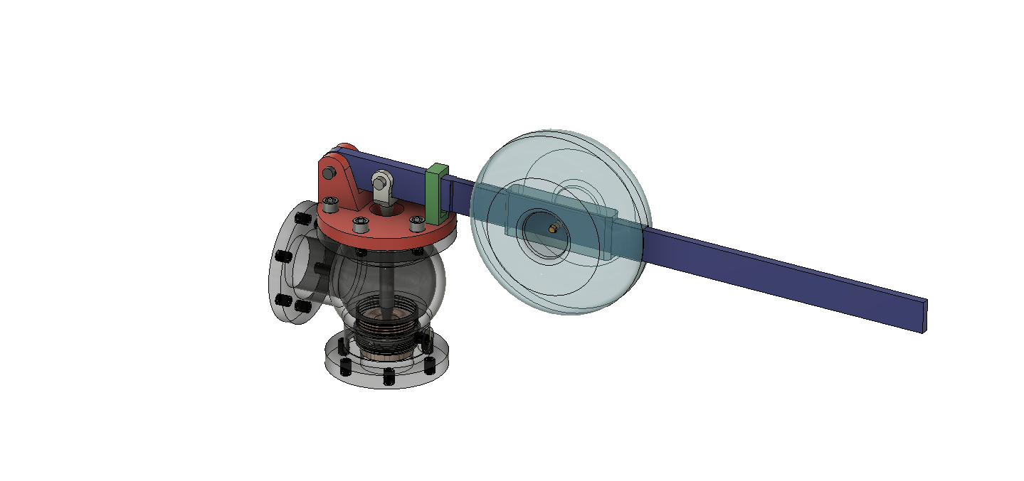Lever Safety Valve Assembly Drawing