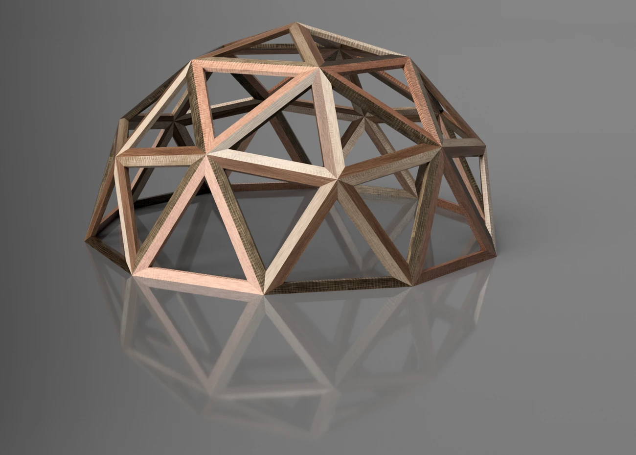 Geodesic Sphere Flat Layout How To Make A Dome Layout