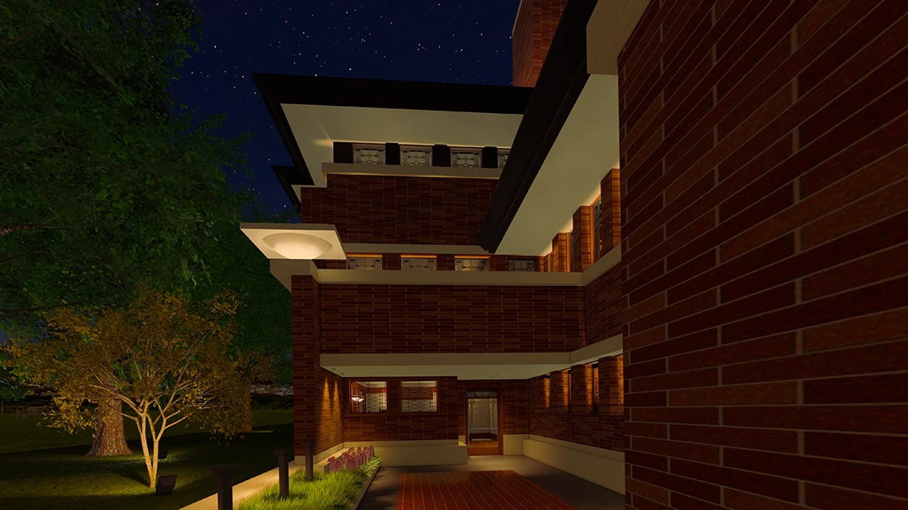 Minecraft Robie House
