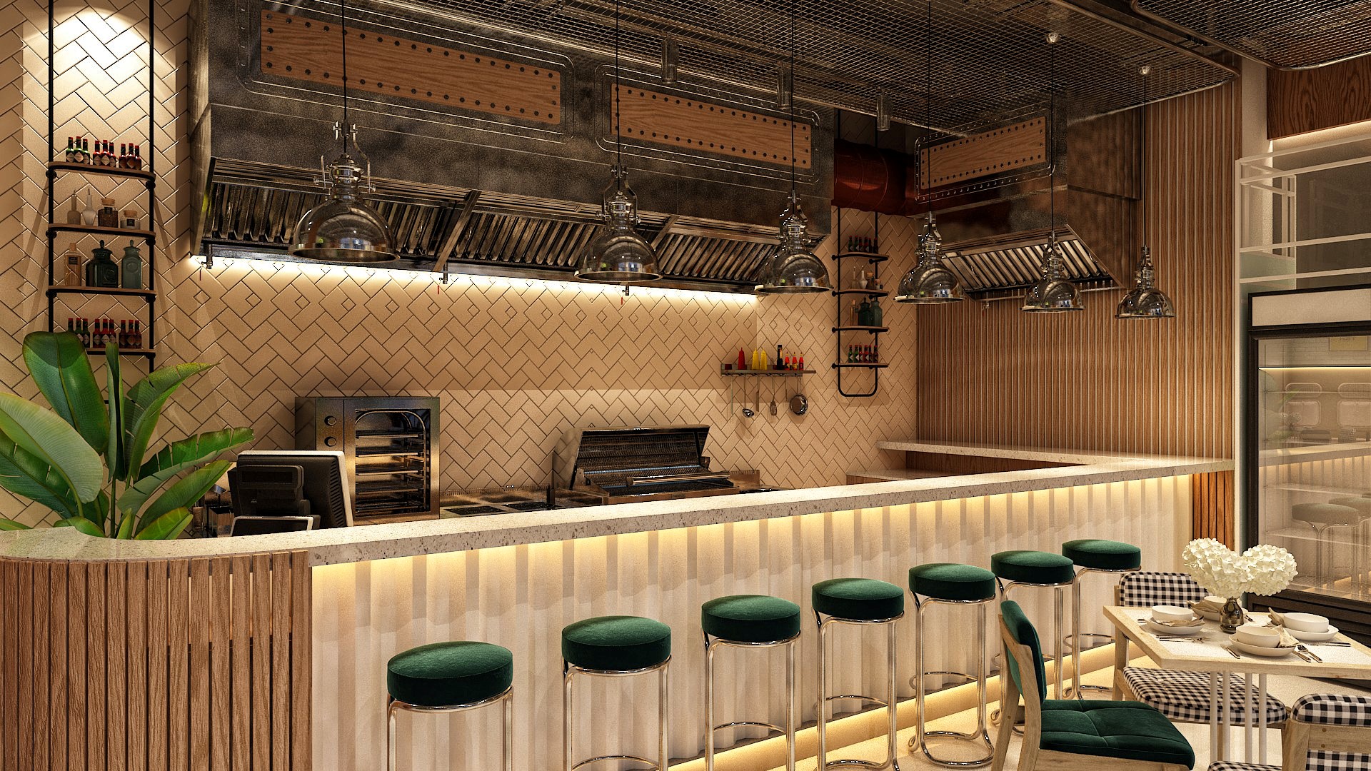 Restaurant Counter Ideas