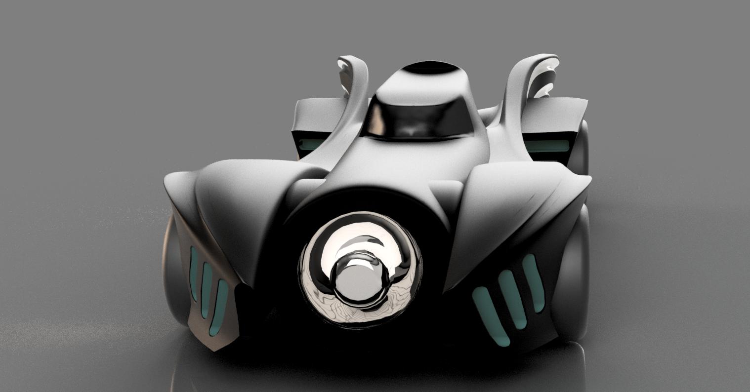 Batmobile 1989 Side View